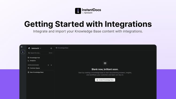 InstantDocs | AI knowledge base software
