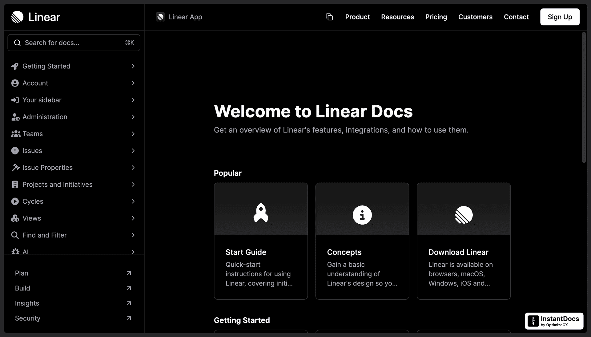InstantDocs | AI knowledge base software